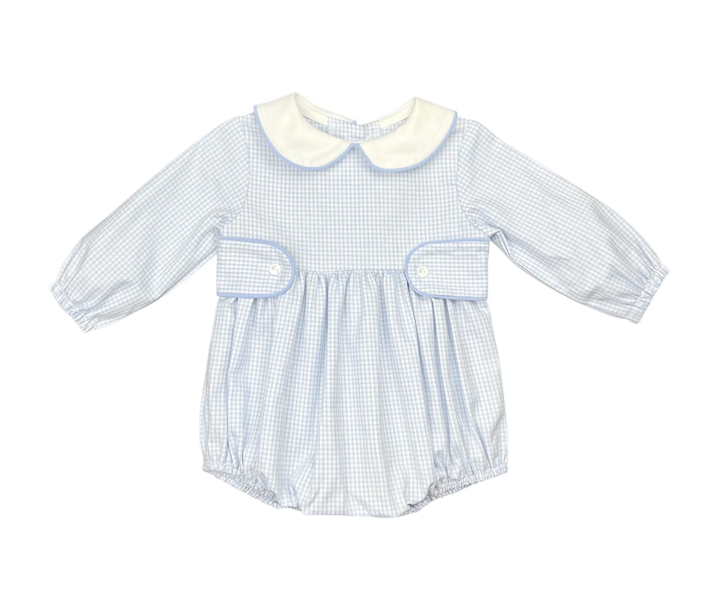 Edward Bubble - Blue Check – Pebble Hill
